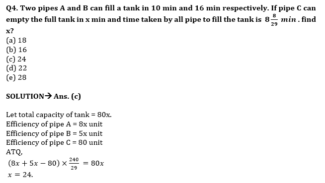 Time and Work Formulas- Concept and Questions with Example